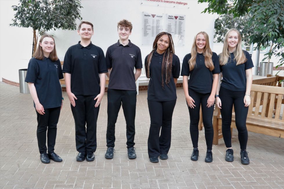 Head Students and Deputies begin their year in office - Meadowhead School